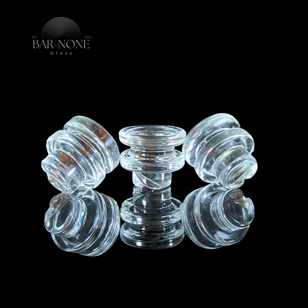 Gem Cup Glass: Dr. Dabber Switch 2 Clear Spinner Cap